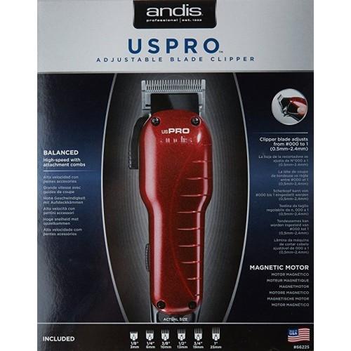 Andis US Pro Adjustable Blade Clipper – Half Price Salon Supplies