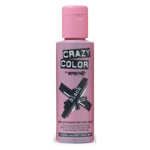 Crazy Color Black No.030 100 ml – Half Price Salon Supplies